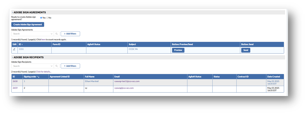 Executing CCDC 9A and 9B Forms (Statutory Declarations) – SignaSur Support