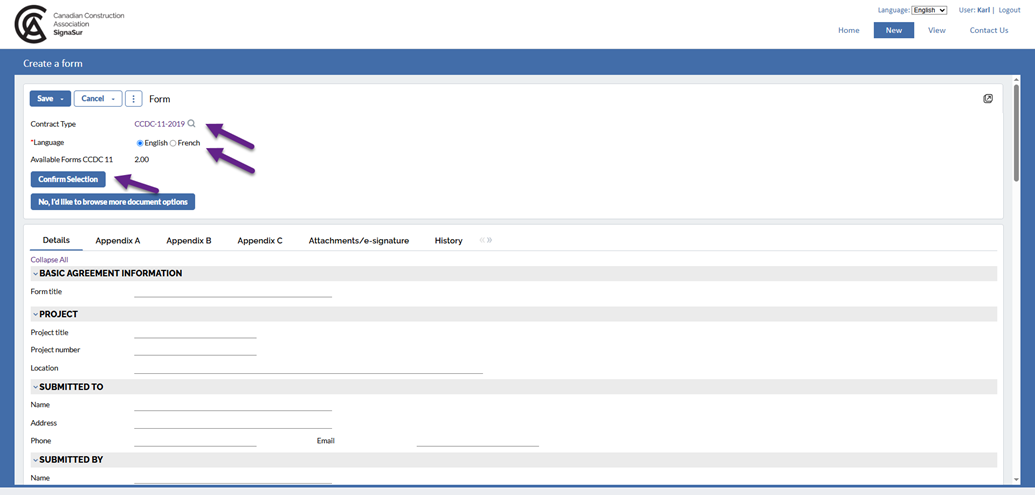 Executing CCDC 11 Forms (with Appendix A, B and C) – SignaSur Support
