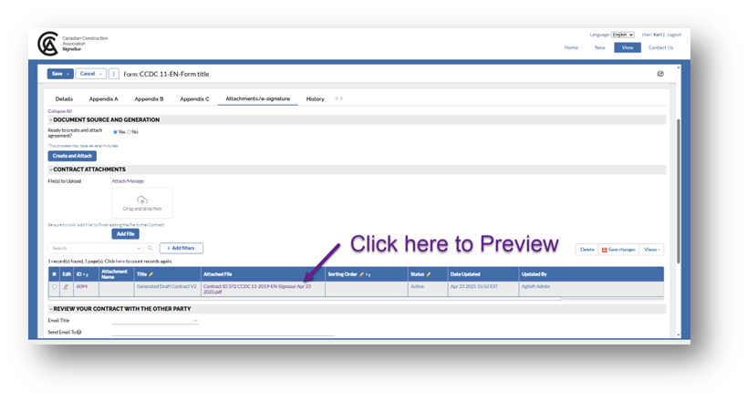 Executing CCDC 11 Forms (with Appendix A, B and C) – SignaSur Support
