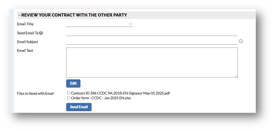 Executing CCDC 11 Forms (with Appendix A, B and C) – SignaSur Support